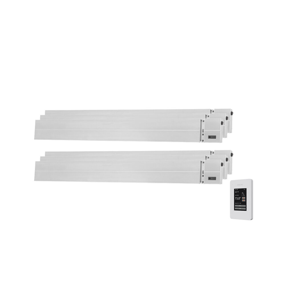 Infrared heaters for hot yoga and pilates studios from Herschel