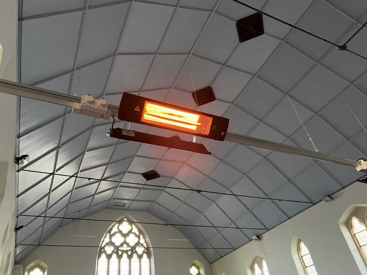 Infrared heaters for Churches: effective heating for difficult spaces